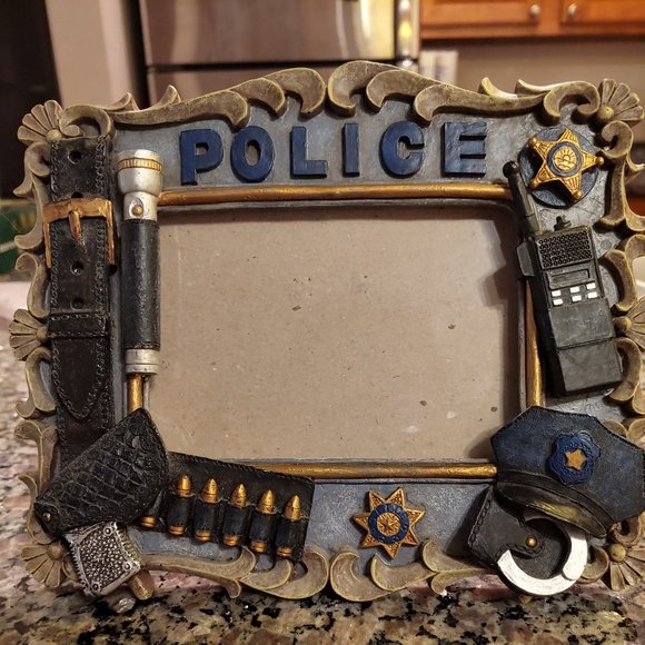 Accents | Vintage 1998 Police Picture Frame | Poshmark